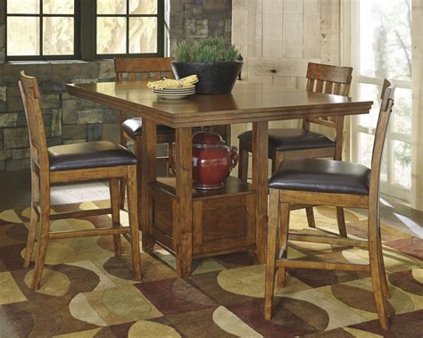 Ralene Counter Height Dining Table And 6 Barstools Maryland And