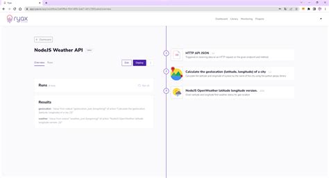 Tutorial Write Javascript Action In Ryax Ryax Technologies
