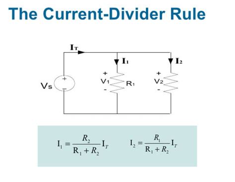 Current Divider Circuits And Effective Use Of The Divider Formula