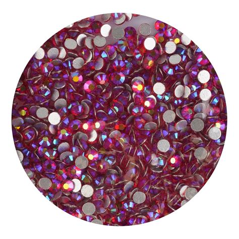 Rhinestone Ab Iridescent Ruby Red 1400 Non Hot Fix Stones Ss10 Bulk Prices