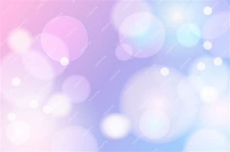 현실적인 Bokeh 배경 무료 벡터