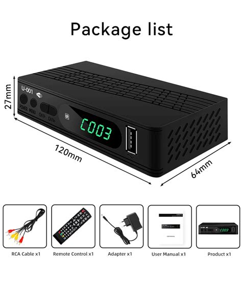 Dvb T2 Transmitter Newest Firmware Upgrade Set Top Box H 264 Mpeg4 H 265 Stb Dvb T2 Receiver Dvb