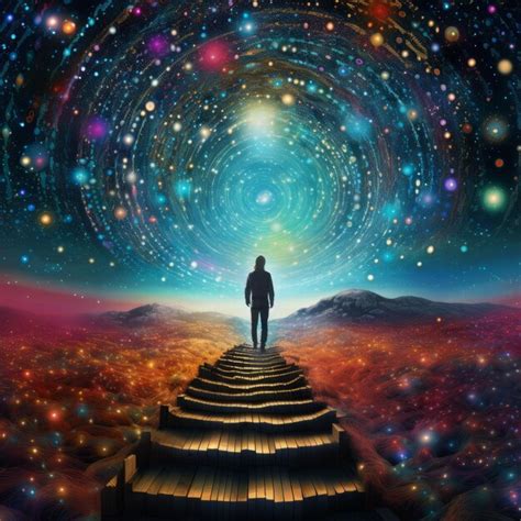 Premium Ai Image Beyond Dimensions Exploring Transcendence Through