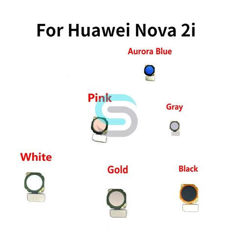 For Huawei Nova 2i Touch Id Fingerprint Sensor Scanner Connector Home Return Button Key Flex