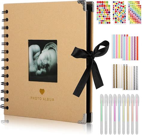 Álbum De Fotos Scrapbook 18x18cm Album Fotos Para Pegar Y Escribir 60