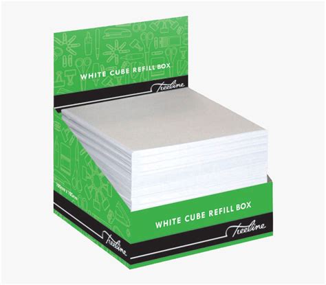 Treeline White Cube Refill HD Png Download Kindpng