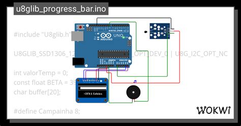 U8glibprogresso Wokwi Esp32 Stm32 Arduino Simulator
