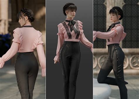 Create 3d Characters For Your Game Or Animation By Linazh Fiverr