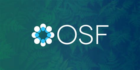 Shared Investment In Osf Sustainability