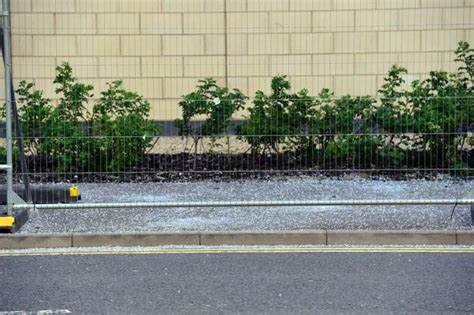 Window Pane Crashes From Flagship Glasgow Hospital For Third Time In