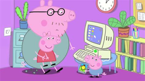 Свинка Пеппа серия 7 Мама свинка работает Работа мамы Свинки на русском все серии подряд без