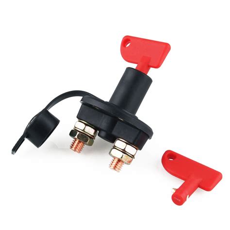 Car Battery Power Switch Disconnect Isolator Circuit Breaker Main Switch Kill Cut Off Switch