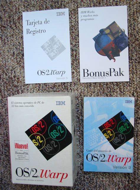 IBM OS 2 Warp 3 Red Spanish 19H5519 OS2World Com Wiki