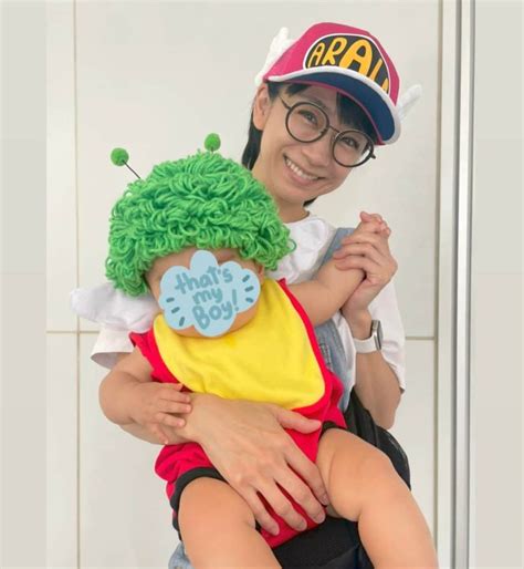 時東ぁみさんのインスタグラム写真 時東ぁみinstagram 「🎃happy Halloween🎃 ・ 擦りに擦ってるアラレちゃん
