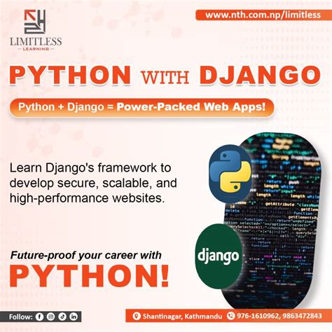 Limitlesslearning Pythonwithdjango Webdevelopment Learndjango Nth Limitless Learning