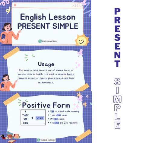 Present Simple Explanation Activities English World
