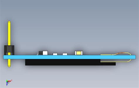 OLED13显示屏 STEP 模型图纸免费下载 懒石网