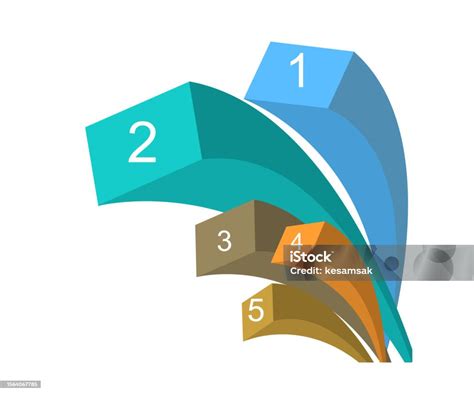 템플릿 인포그래픽 다이어그램 데이터 요소를 위한 3d 블록 0명에 대한 스톡 벡터 아트 및 기타 이미지 0명 개념 계획 Istock