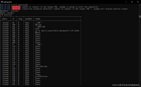 继昨天第一次挖出sql注入漏洞，今天尝试扫出他的数据库sql注入漏洞通过扫描可以扫到么 Csdn博客