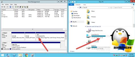 Не увеличивается объем тома в Windows The Parameter Is Incorrect Настройка серверов Windows