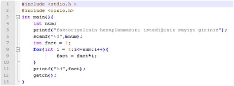 c dilinde döngü örnekleri bilgisayar kavramları