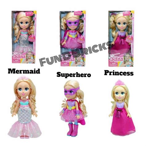 Jual Love Diana Inch Doll Value Mermaid Superhero Incess Original Shopee Indonesia