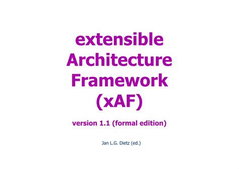 pdf extensible architecture framework xaf dokumen tips