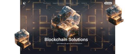 Blockchain Landing Page Figma