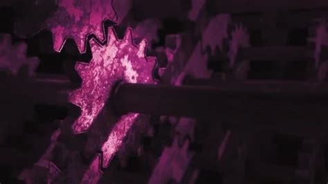 Rust Shape Chain Animation Loop Stock Video Pond