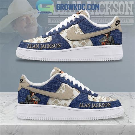 Alan Jackson Small Town Southern Man Air Force 1 Shoes Growkoc