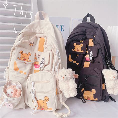 Cute Bear Backpack Jk3154 Juvkawaii