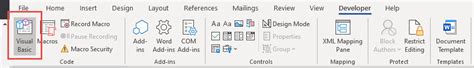Exemples De Macros Word Et Didacticiel Vba Vba 2025