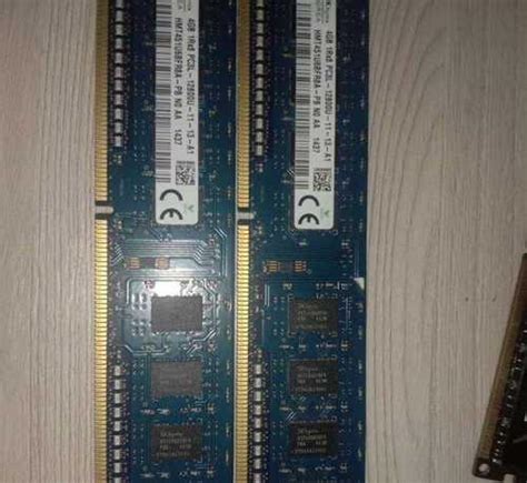 Оперативная память Hynix Ddr3 4 гб 1600 Mhz Festima Ru Мониторинг объявлений