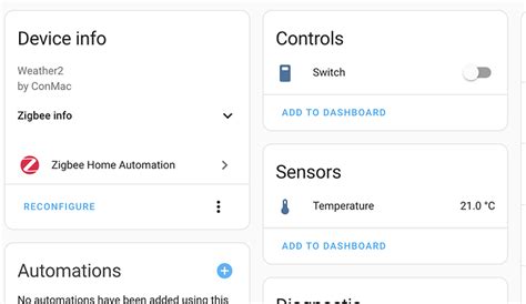 Zigbee Not Updating Value In Ui Frontend Home Assistant Community