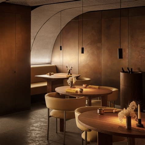 Tokyo Meets New York In Dark Coloured Tonchin Restaurant