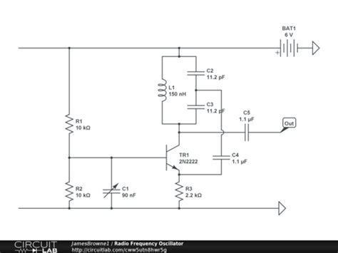 Radio Frequency Oscillator Circuitlab