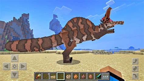 Dinosaur Lost Fauna Addon In Minecraft Pe Youtube