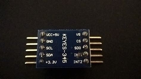 How To Use The Adxl345 On Raspberry Pi 3 Steps Instructables