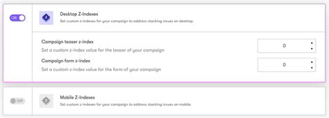 Z Indexes Drip Help Center