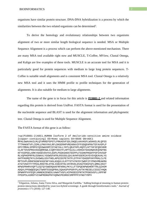 Bioinformatics Storing And Searching Genetic Information
