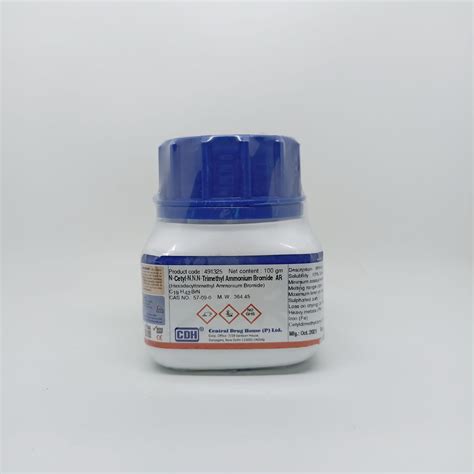 Dodecyl Trimethyl Ammonium Bromide Ar 25g Syaf Unica Indonesia