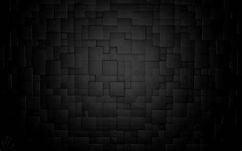White Black Monochrome Minimalism Wall Symmetry Cube Pattern