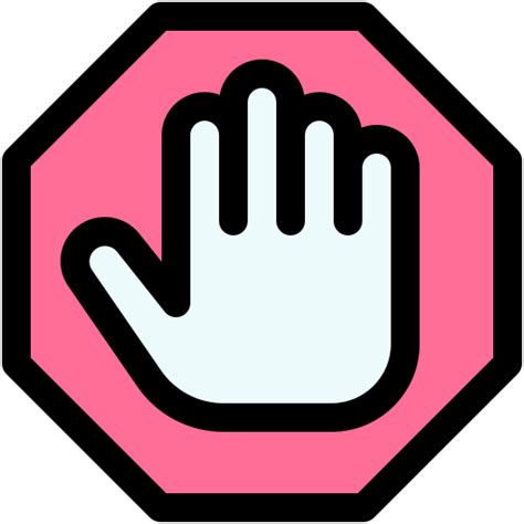 Detener Iconos Gratis De Señalización