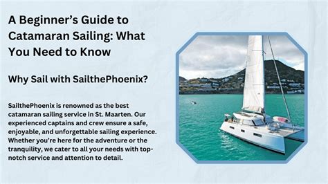Ppt A Beginners Guide To Catamaran Sailing What You Need To Know Powerpoint Presentation