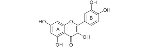 Chemical Structure Of Quercetin Download Scientific Diagram