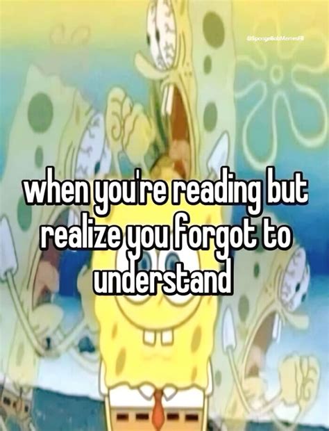98 Hilariously Relatable Memes Spongebob Edition