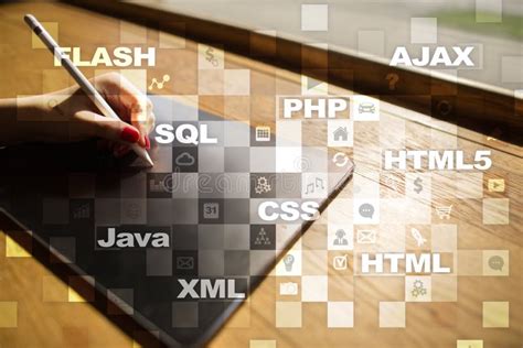 Web Development Programming Internet And Technology Concept Stock Image Image Of Smart