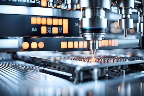 Premium Photo Illustration Of A Close Up Of A Machine Working On A