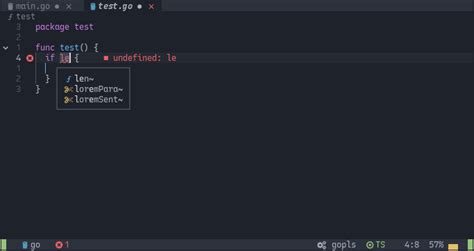 go creating a new file lsp server is not working · issue 1744 · astronvim astronvim · github