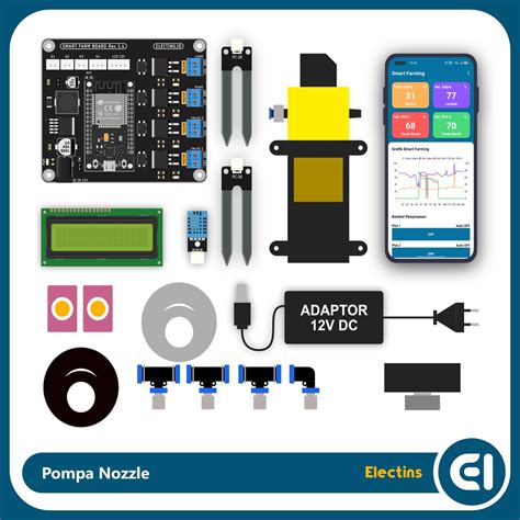 Jual Iot Kit Smart Farming 1 4 Kit Iot Pertanian Cerdas Mini Pump Shopee Indonesia